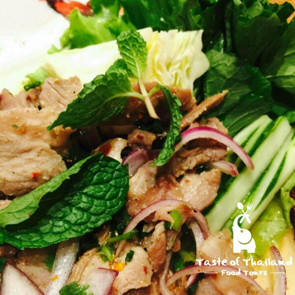 Nam Tok: The lesser-known sister of Larb - tasteofthailand.org